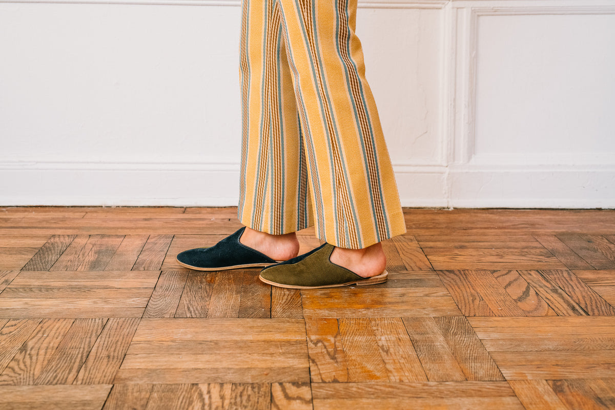 Palazzo Green Velvet Baba (Womens) – Sabah